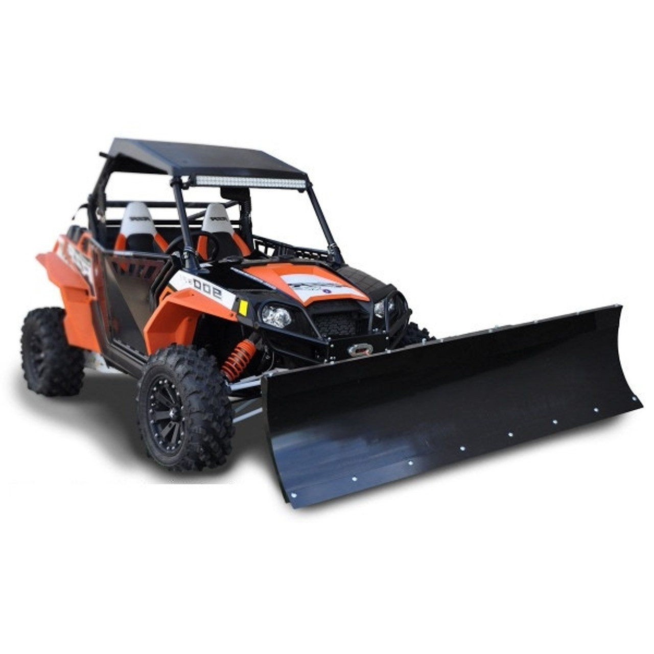 Dominate The Snow With The Polaris Xpedition Utv Snow Plow Kit High