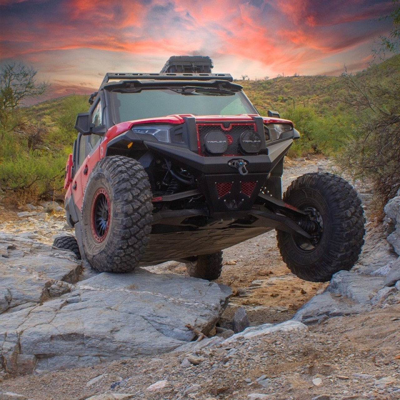 Conquer The Wild With Polaris Xpedition X Plorer Front Bumper And Winch Mount