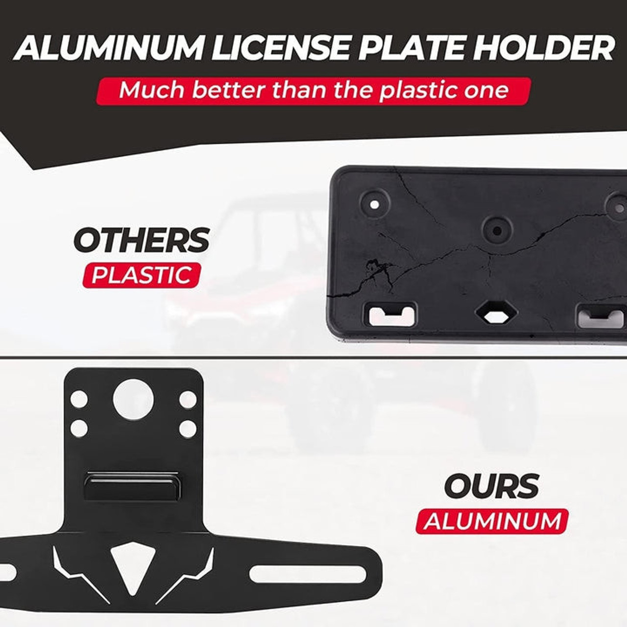 Enhance Your Ride With Polaris Xpedition 12v License Plate Holder