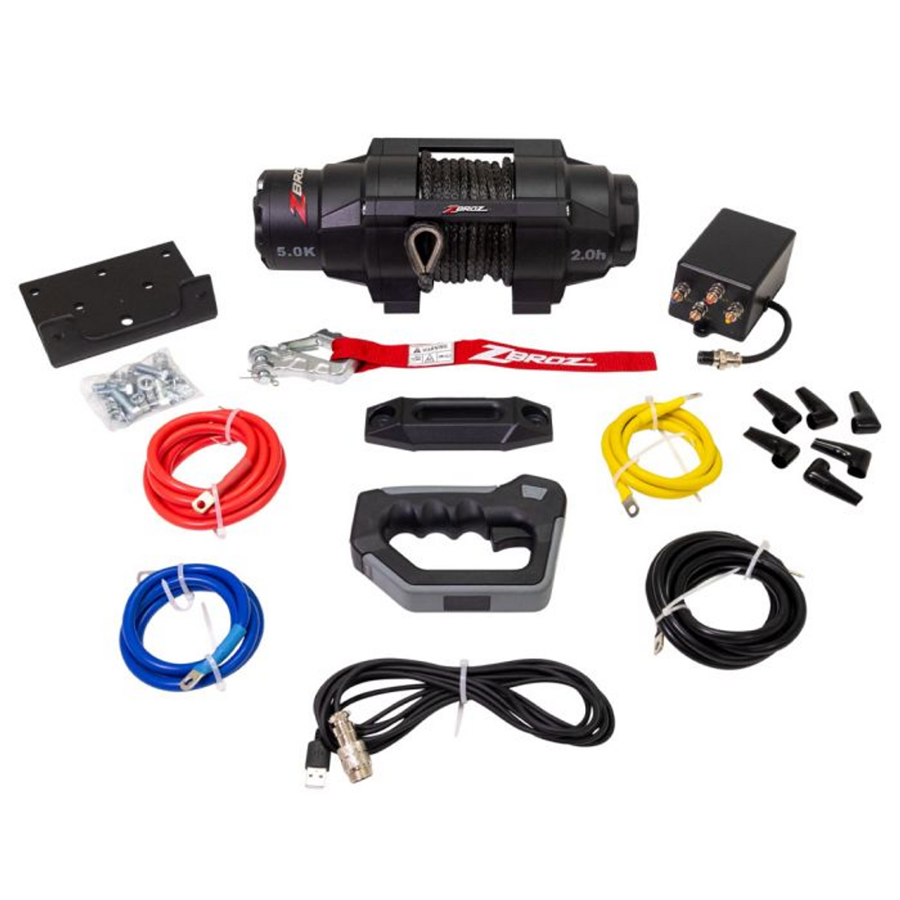 Polaris Xpedition 5000 Lb Utv Winch By Zbroz Racing K19 1000 0 Epx