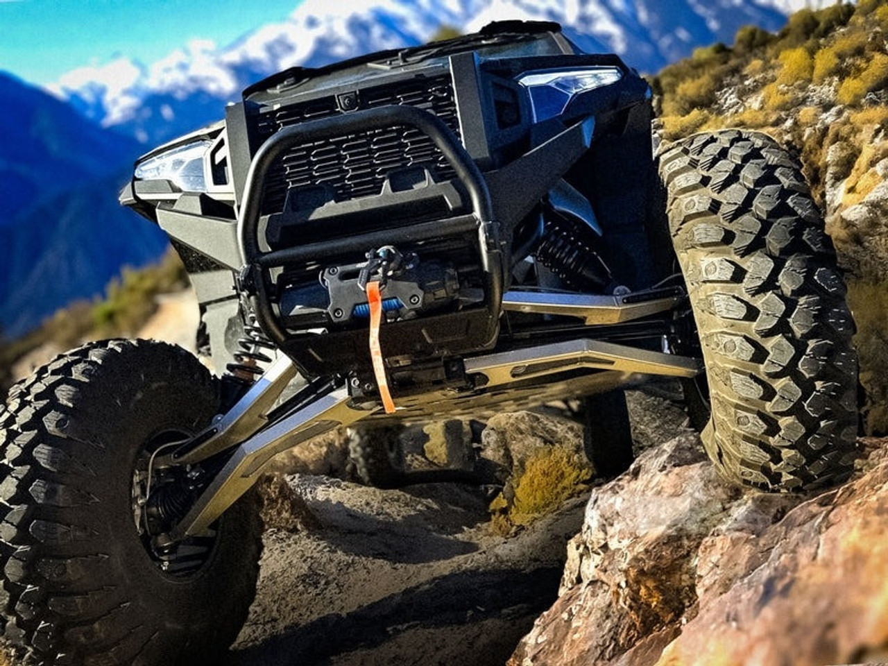 Polaris Xpedition Long Travel Control Arms By Thumper Fab Tf202001 Bk Xx