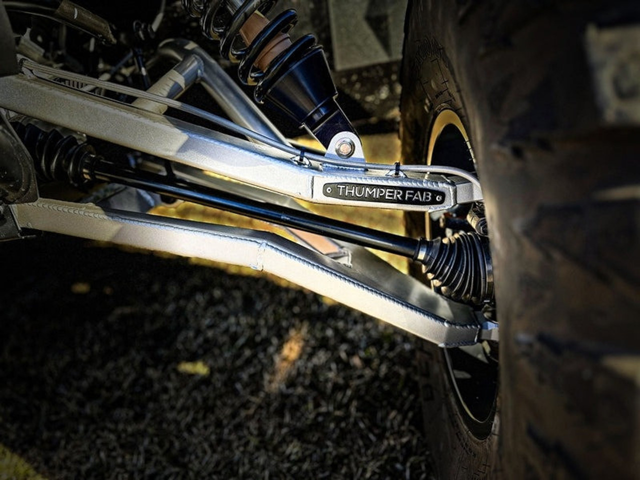 Polaris Xpedition Long Travel Control Arms By Thumper Fab Tf202001 Bk Xx