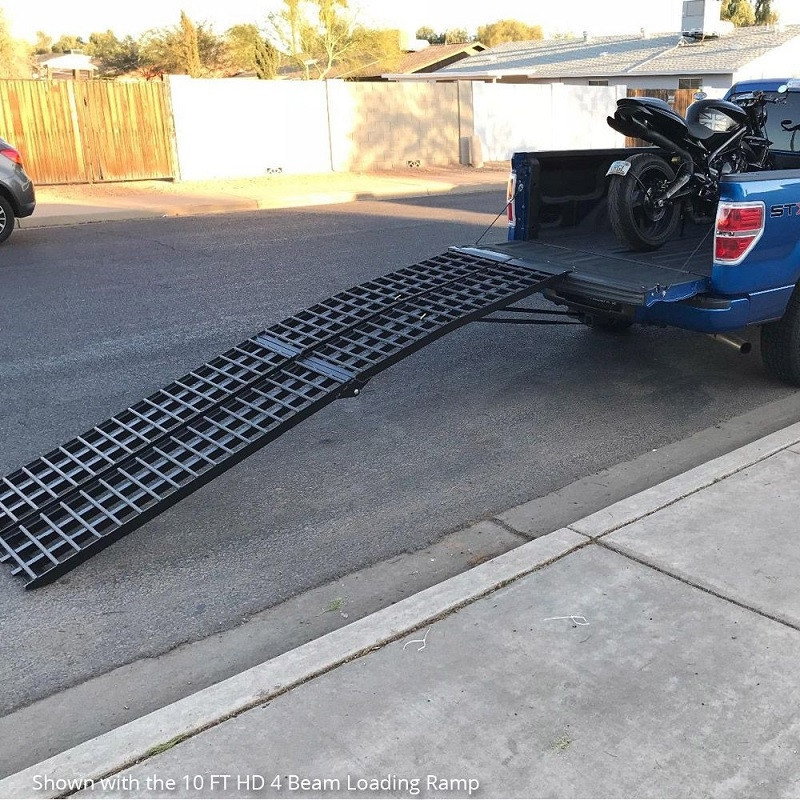 Polaris Xpedition Heavy-Duty 4-Beam Arched Motorcycle Loading Ramp by ...