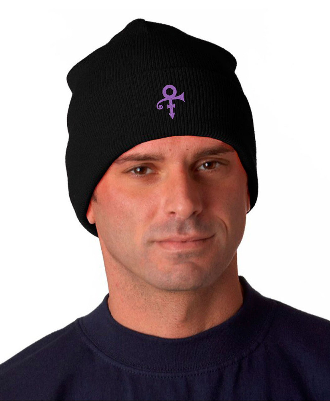 Prince R.I.P. Symbol Tribute Knit Hat Beanie Cap, vintage, 80s, purple ...