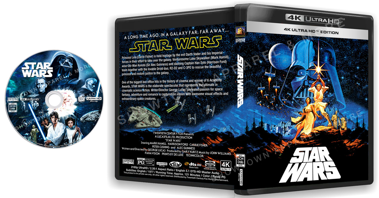 Star Wars Ep. 4 IV A New Hope 4K77 "Despecialized" 4K UHD Non-DNR ...