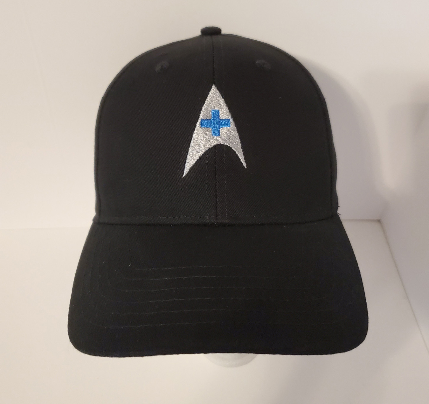 Star Trek USS Enterprise NCC-1701 Logo Embroidered Baseball Hat - Cap