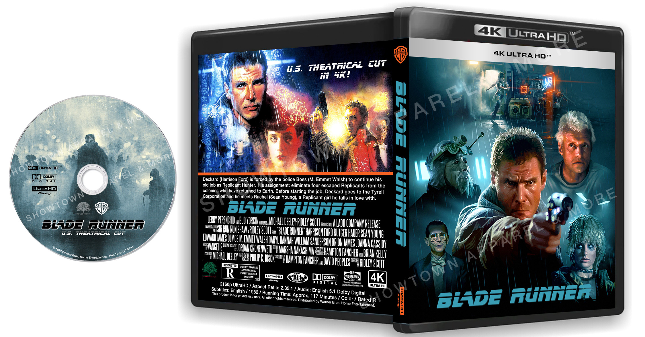 Blade Runner - U.S. Theatrical Cut (1982) 4K UHD Blu-ray