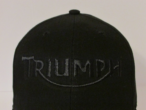 Triumph Motorcycle Logo Embroidered Baseball Hat - Cap
