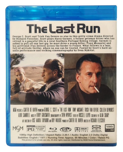 The Last Run (1971) Blu-ray