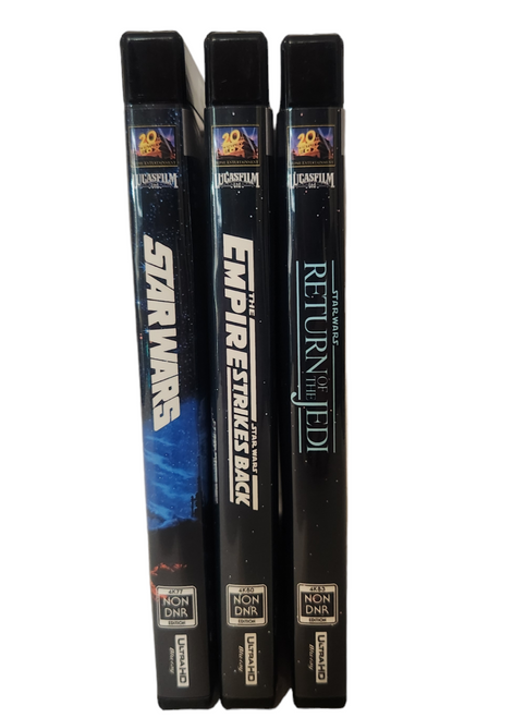 Star Wars "Despecialized" Trilogy 4K UHD Non-DNR Blu-Ray BUNDLE