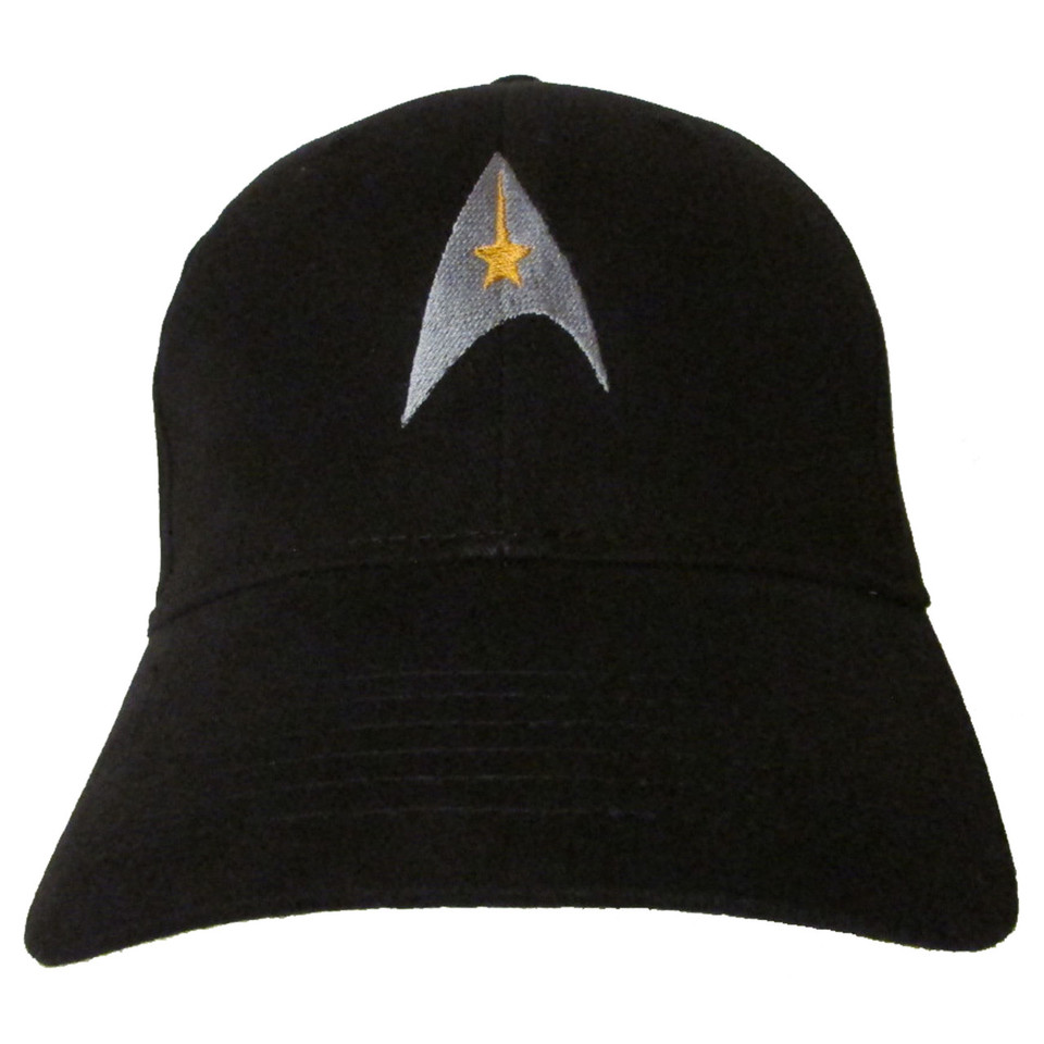 Star Trek USS Enterprise NCC-1701 Logo Embroidered Baseball Hat - Cap
