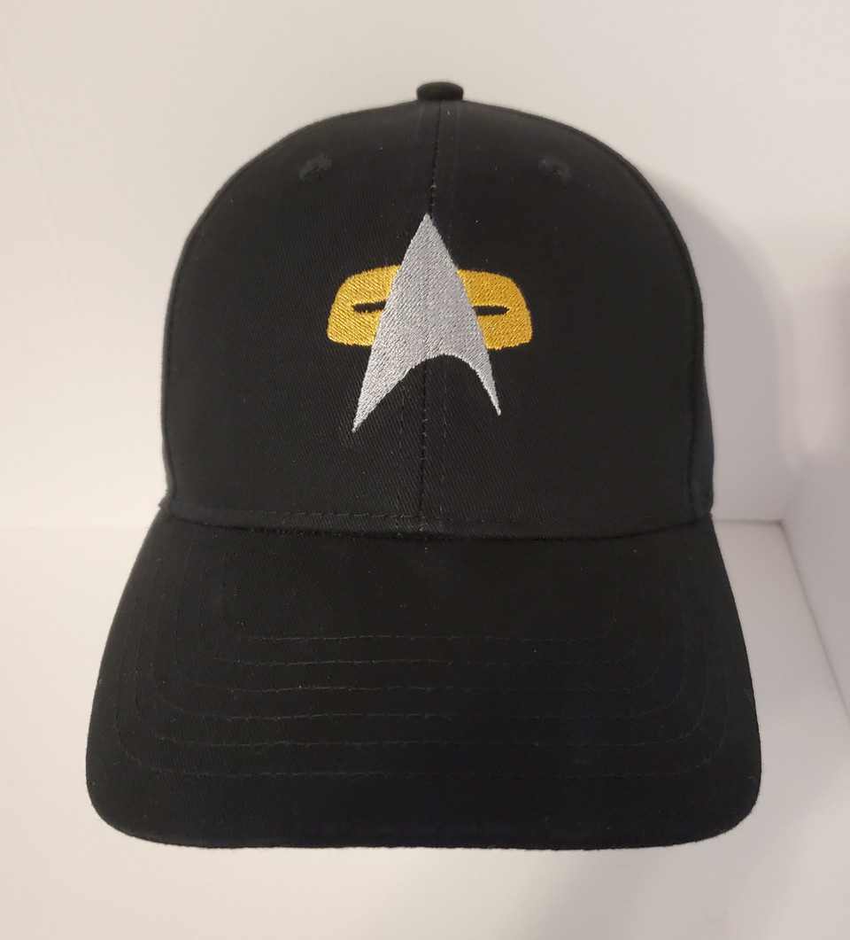 Star Trek USS Enterprise NCC-1701 Logo Embroidered Baseball Hat - Cap
