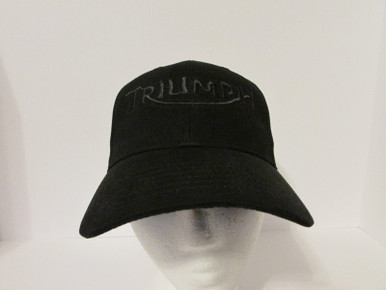 Triumph Motorcycle Logo Embroidered Baseball Hat - Cap