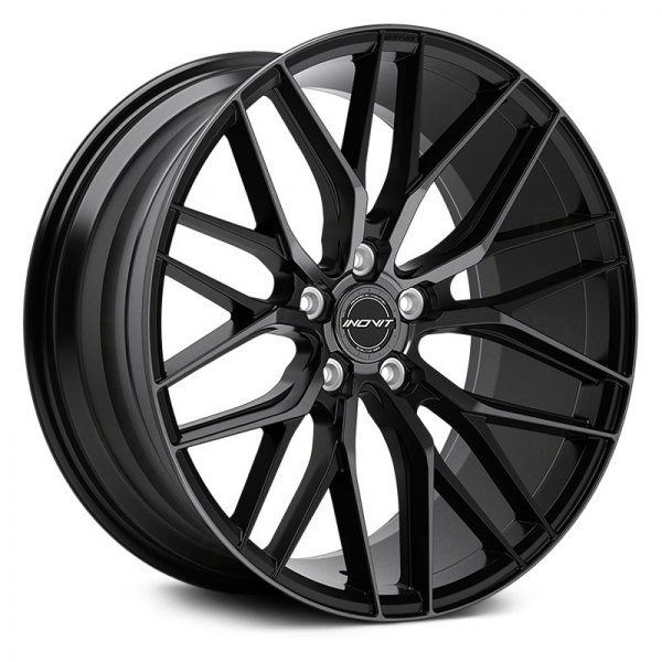 Inovit Blitz Wheels Rims 18x8 5x112 5x114.3 Satin Black Machined W ...