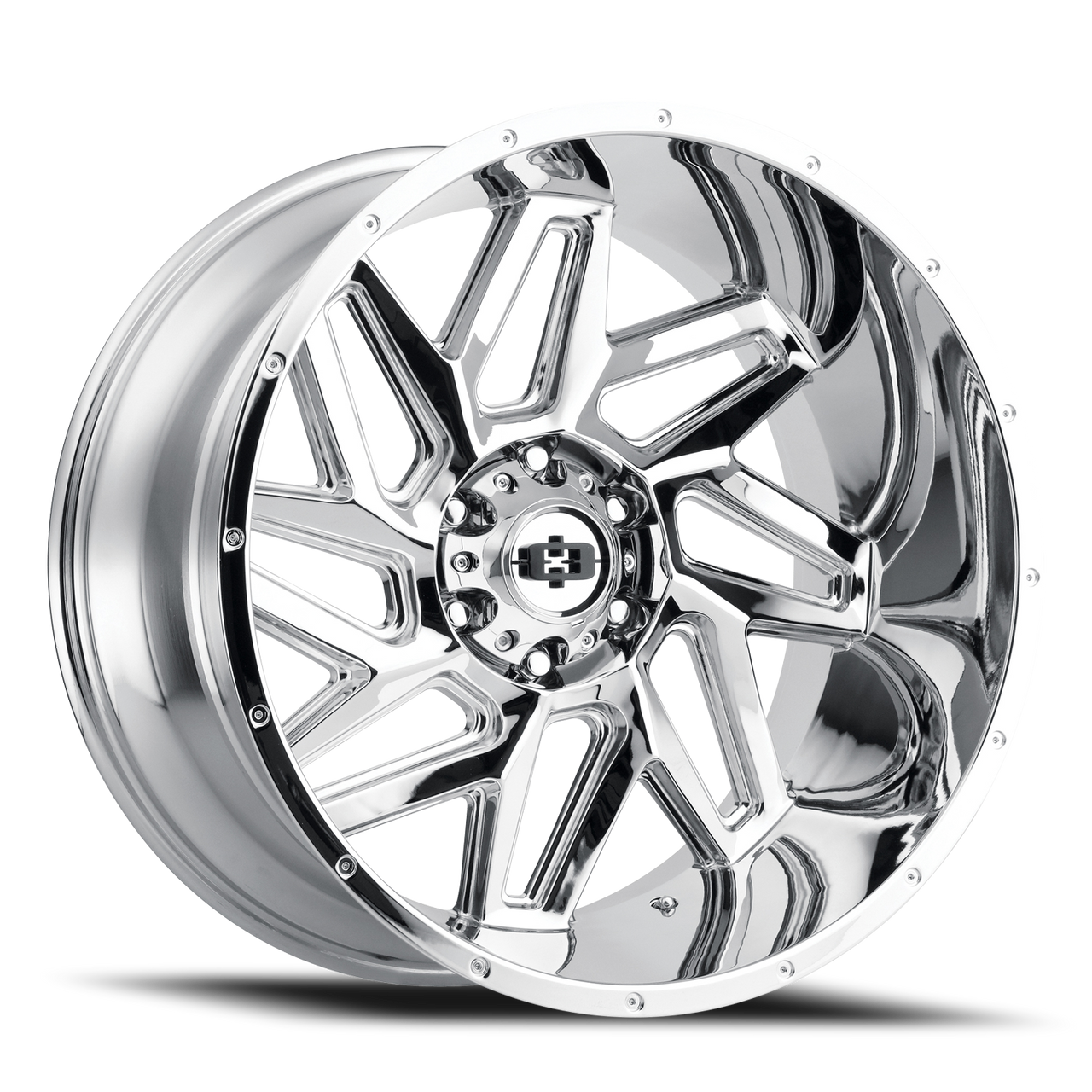 Vision Spyder 361 Wheels Rims 22x10 5x127 Chrome -19mm | 361-22073C-19