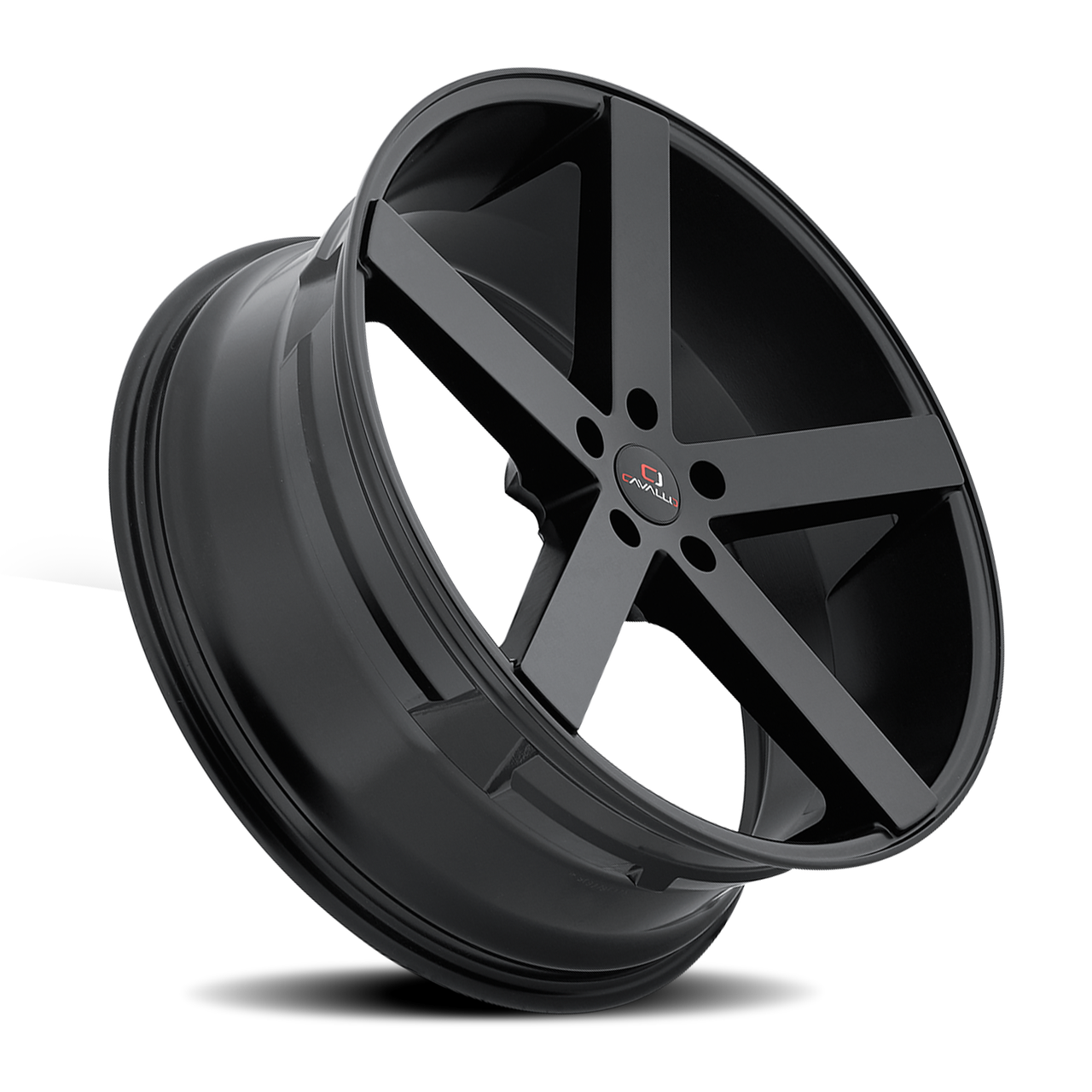 Cavallo Clv-5 Wheels Rims 18x8 5x114.3 Gloss Black 35mm | CLV ...