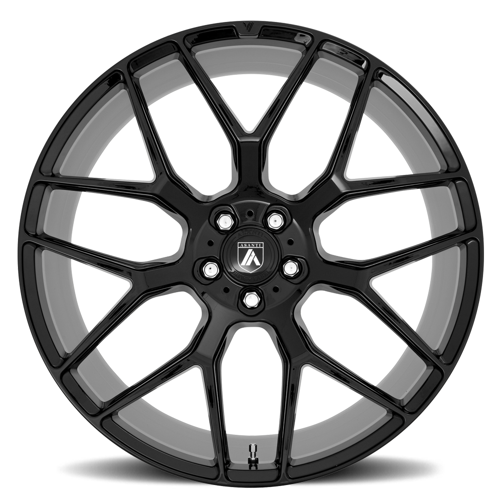 Asanti Abl-27 Dynasty Wheels Rims 20x9 5x114.3 Gloss Black 35mm | ABL27 ...