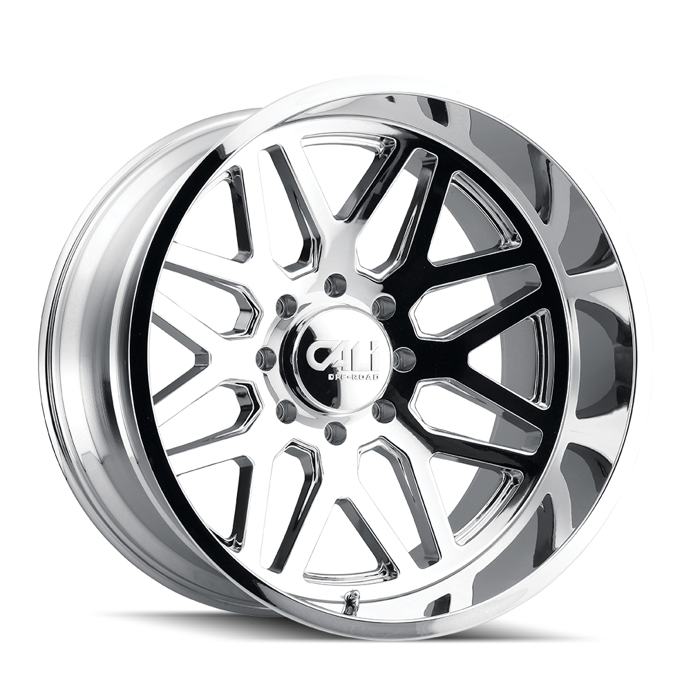 Cali Off-Road Invader Wheels Rims 20x10 6x139.7 Chrome -25mm | 9115-2183C