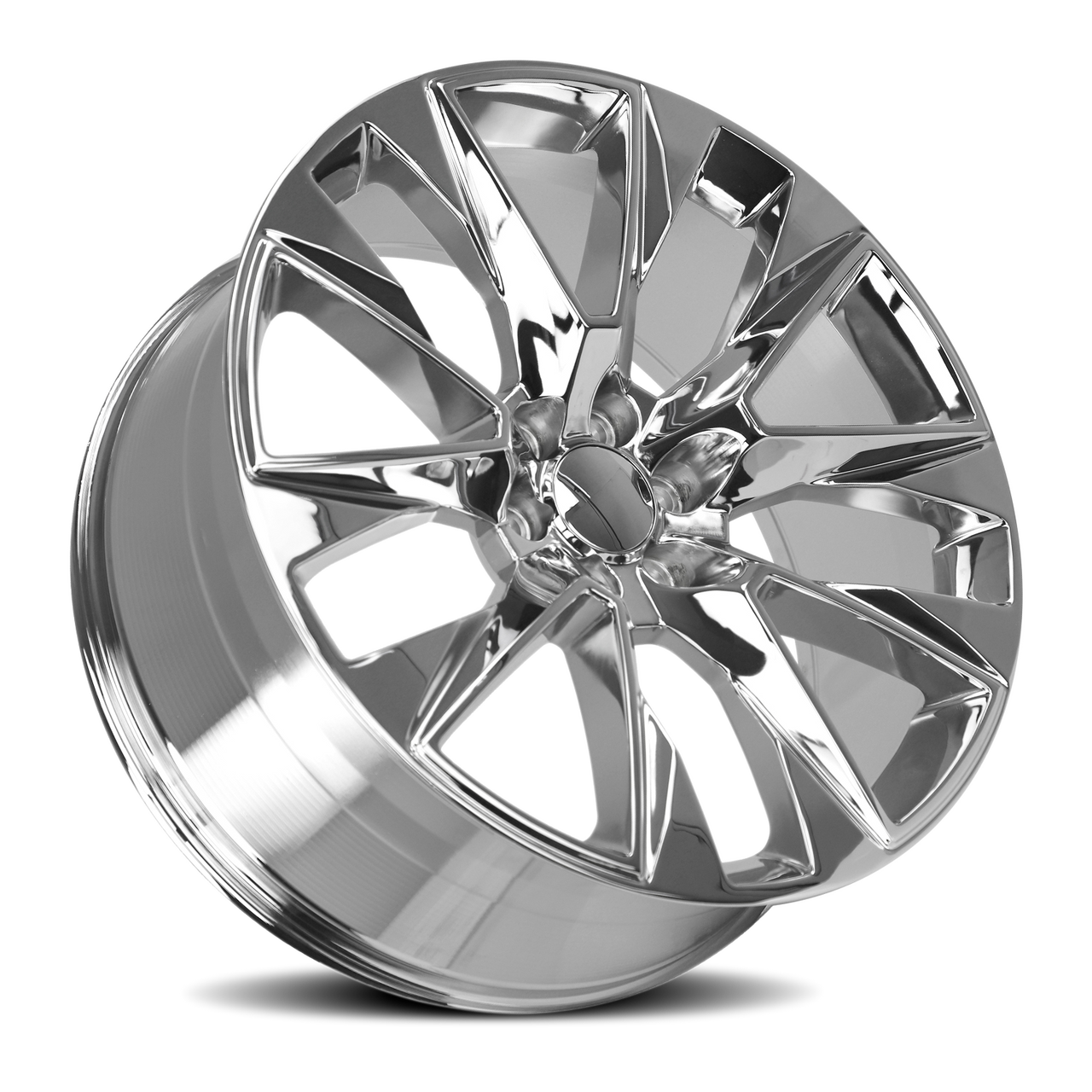 Strada Oe Replica R202 Silverado Wheels Rims 24x10 6x139.7 Chrome 31mm ...