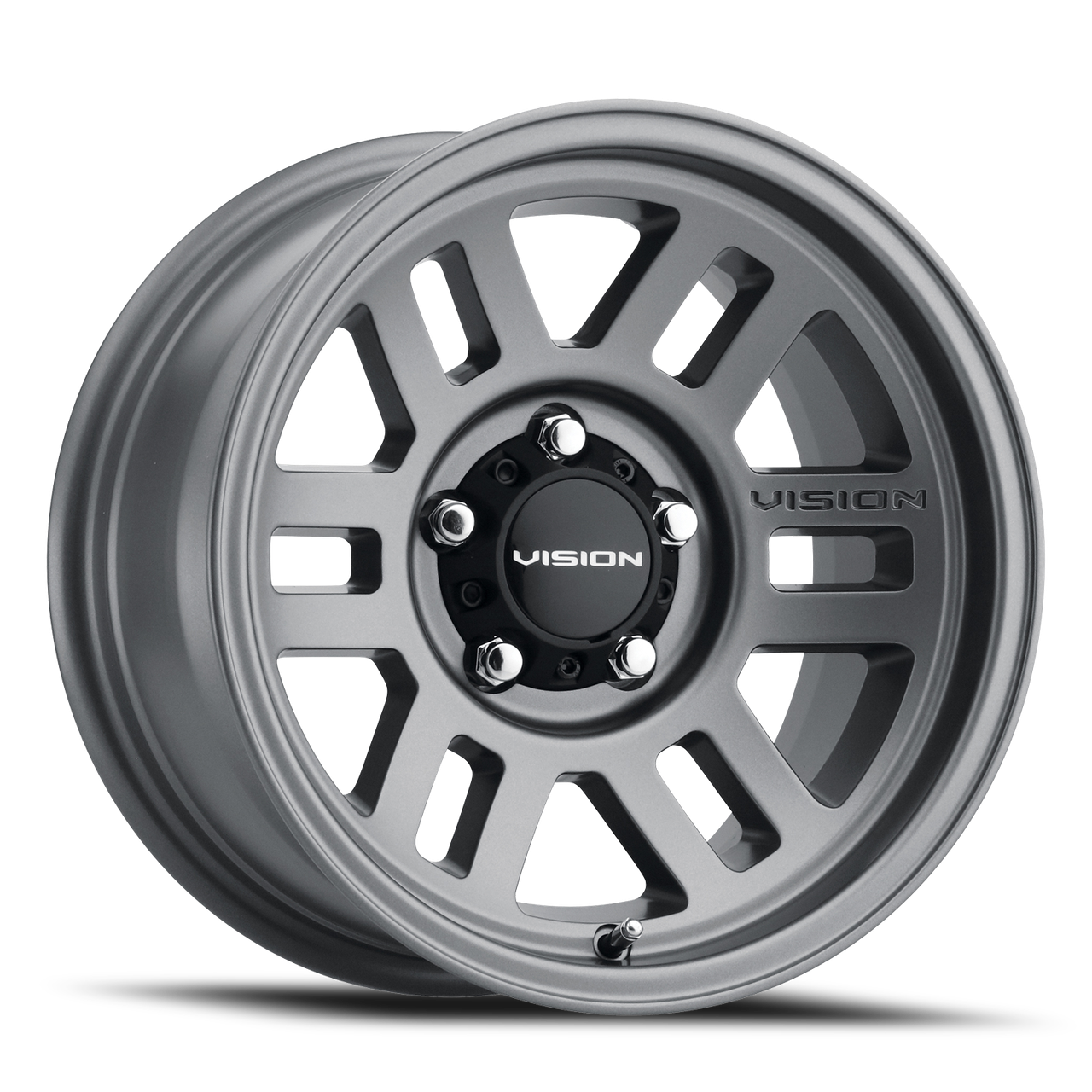 Vision Manx 2 355 Overland Wheels Rims 17x9 5x127 Satin Grey 20mm | 355 ...