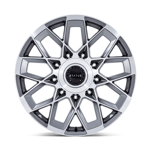 Status St005 Matrix Wheels Rims 24x10 Blank Custom Drilled Anthracite ...