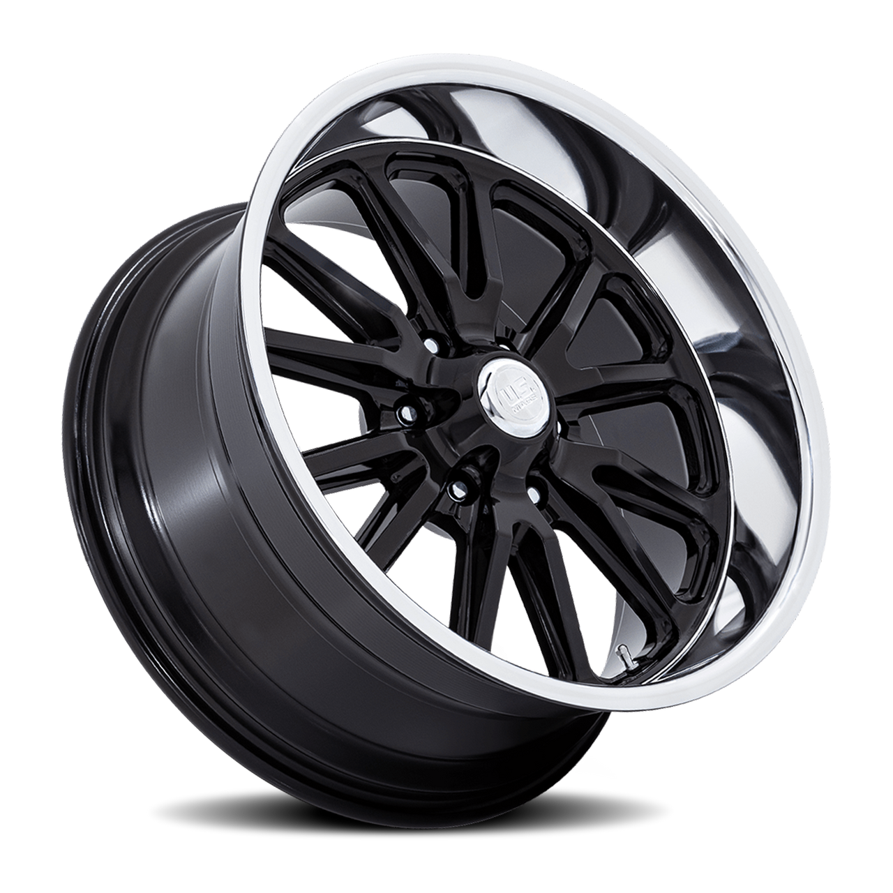 Us Mags Uc145 Rambler 6 Wheels Rims 20x8 6x139.7 Gloss Black W/ Diamond ...