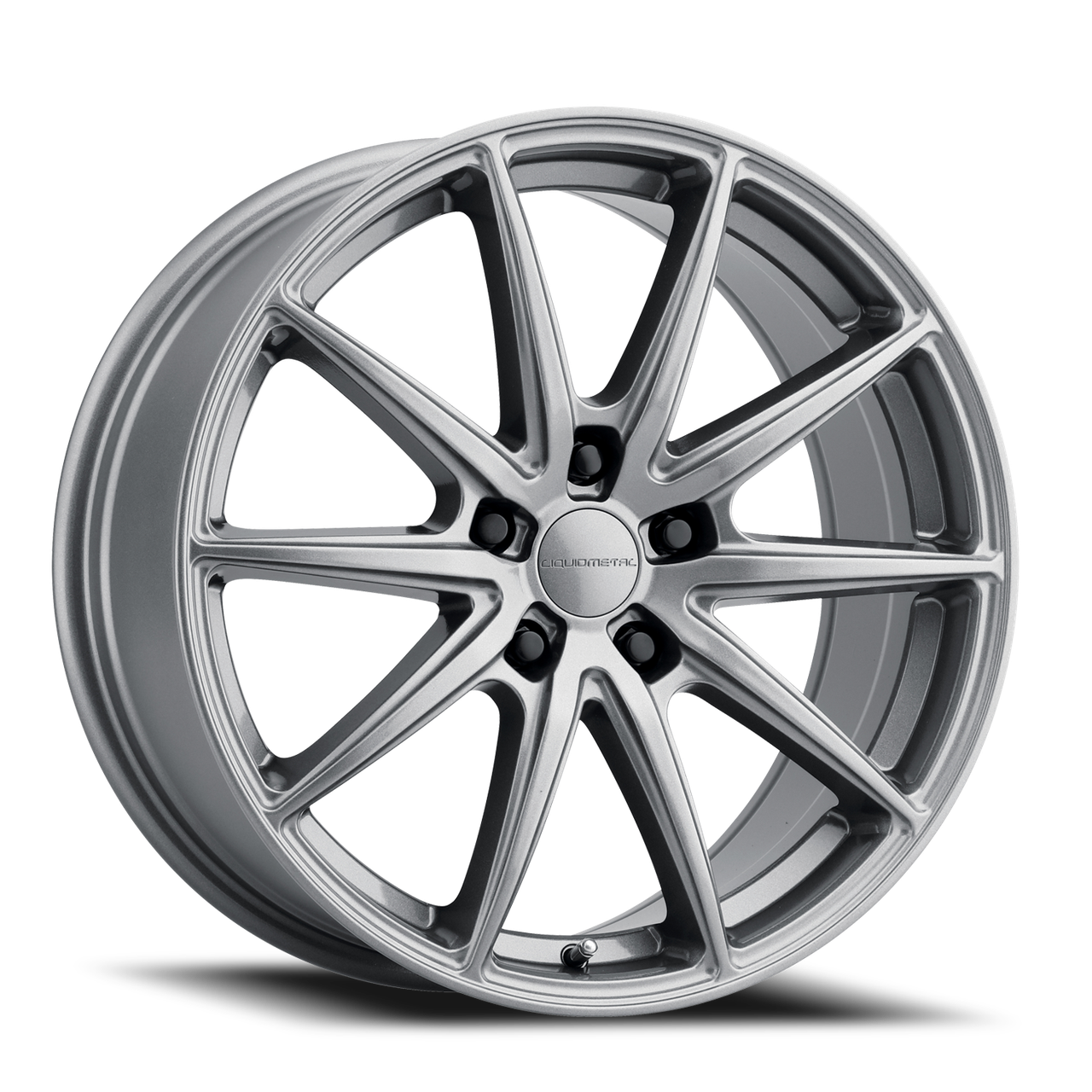 Liquid Metal Raven Wheels Rims 18x9 5x112 Gunmetal 42mm | 39-8913G