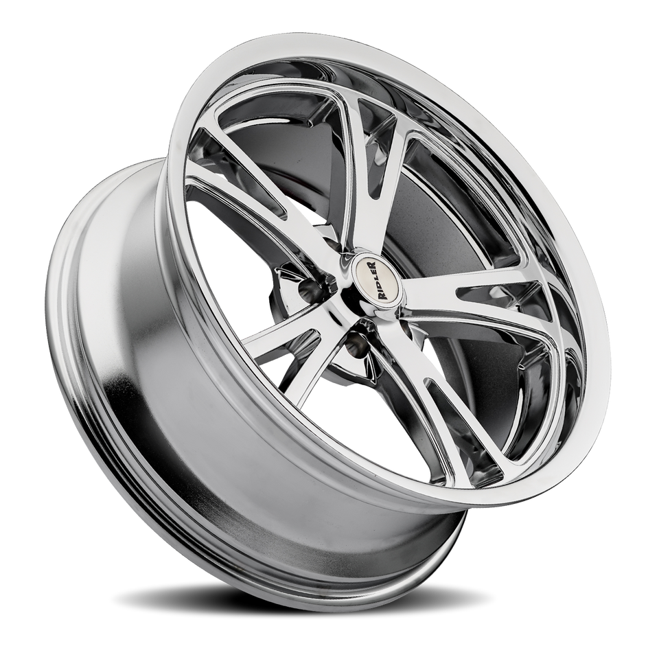 Ridler 606 Wheels Rims 18x8 5x114.3 Chrome 0mm | 606-8865C
