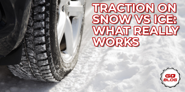 Snow vs. Ice Traction: What Actually Improves Winter Grip (Compound ...