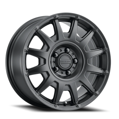 Raceline 401B Aero Wheels Rims 15x7 5x100 Satin Black 15mm | 401B-57016+15