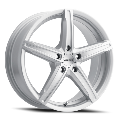 Vision Boost 469 Wheels Rims 17x8 5x112 Silver 38mm | 469-7845S38