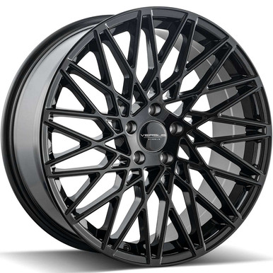 Versus Vs001 Wheels Rims 20x8.5 5x112 Black 35mm | VS00120855112+35BLACK
