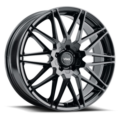 Vöxx Nice Wheels Rims 18x8 5x115 5x120 Gloss Black 20mm | NCE 880-5004 ...