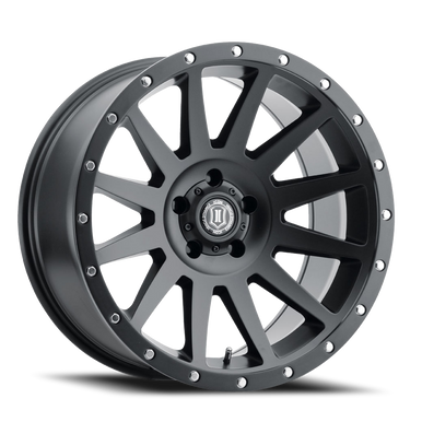 Icon Alloys Compression Wheels Rims 17x8.5 5x127 Satin Black 6mm ...