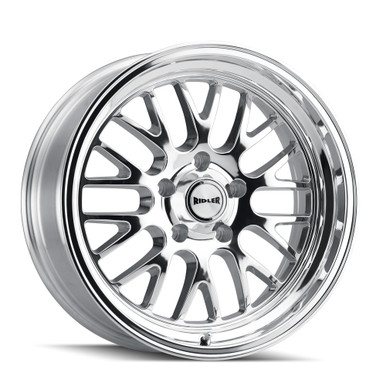 Ridler 607 Wheels Rims 18x9.5 5x127 Polished 6mm | 607-8973P