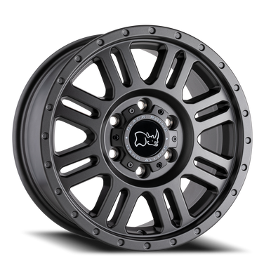Black Rhino Yellowstone Wheels Rims 16x8 5x130 Matte Gunmetal 45mm ...