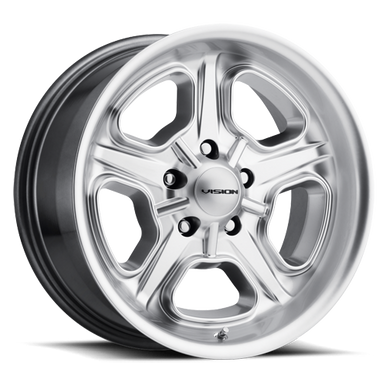 Vision Daytona 147 Wheels Rims 15x7 5x114.3 Hyper Silver -7mm | 147 ...