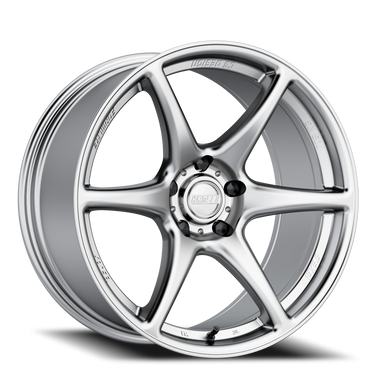 Kansei Tandem Wheels Rims 18x9.5 5x114.3 Hyper Silver 22mm | K11S-189512+22