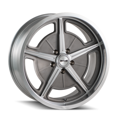 Ridler 605 Wheels Rims 18x9.5 5x120.65 Machined 0mm | 605-8961GM