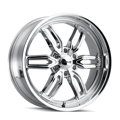 Ridler 609 Wheels Rims 22x9.5 6x139.7 Chrome 18mm | 609-22983C18