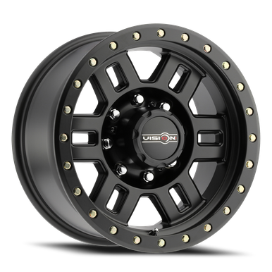 Vision Manx 398 Wheels Rims 18x9 8x170 Matte Black -12mm | 398-8970MB-12