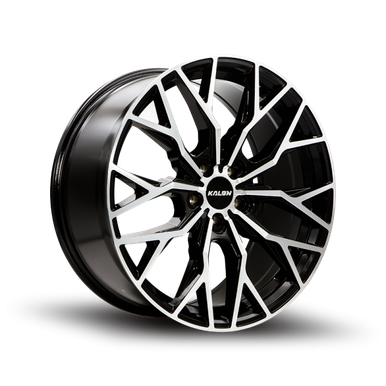 Kalon Inferno 103 Wheels Rims 18x8 5x120 Gloss Black Machined 38mm ...