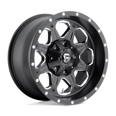 Fuel D534 Boost Wheels Rims 16x8 Blank Custom Drilled Matte Black ...