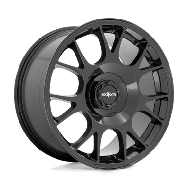 Rotiform R187 Tuf-R Wheels Rims 19x9.5 Blank Custom Drilled Gloss Black 20mm | R187199500-20