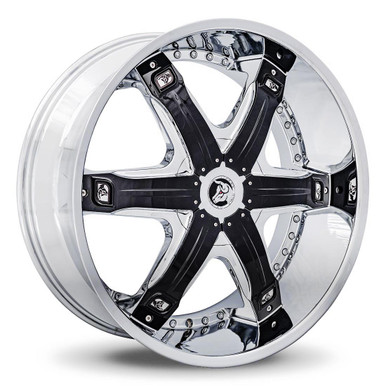 Diablo Fury Wheels Rims 26x10 Blank Custom Drilled Chrome 30mm | FUR ...