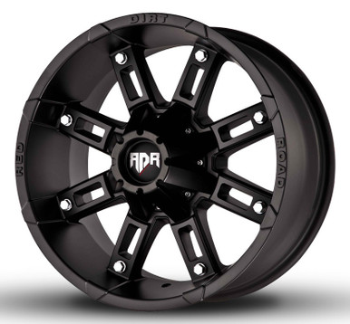 Red Dirt Road Rd06 Wheels Rims 17x9 5x127 5x139.7 Matte Black With ...