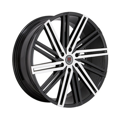 Redsport Rs08 Wheels Rims 24x9.5 6x139.7 Black Machined 30mm | RSW08 ...