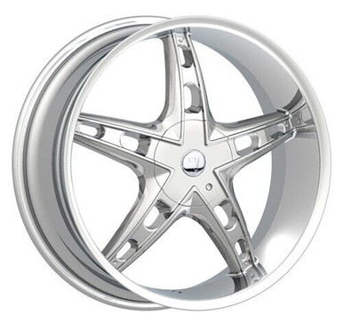 Velocity Vw930 Wheels Rims 20x7.5 4x100 4x114.3 Chrome 38mm | VW930-2740C
