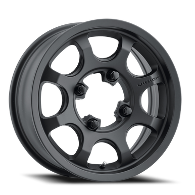 Vision Flow Utv 351 Atv Wheels Rims 15x6 4x156 Satin Black 51mm | 351 ...