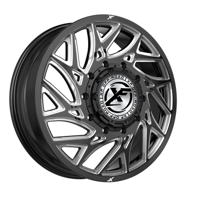 Xf Off-Road Dually Xf-229 Dually Wheels Rims 24x8.25 10x225 Gloss Black ...